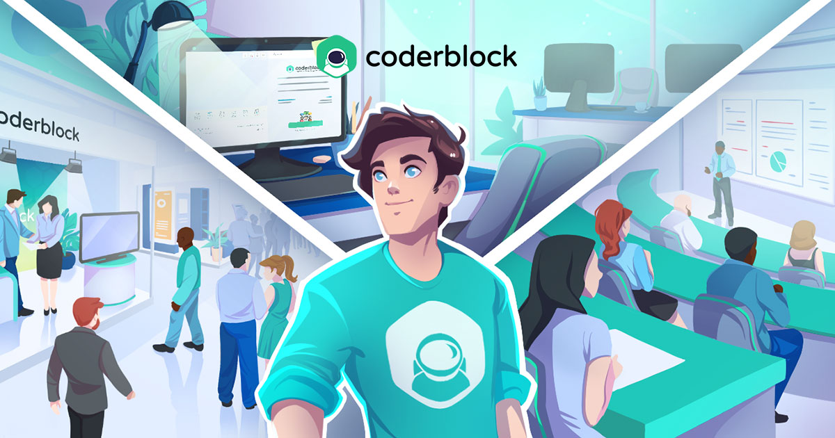Login to your virtual world | Coderblock